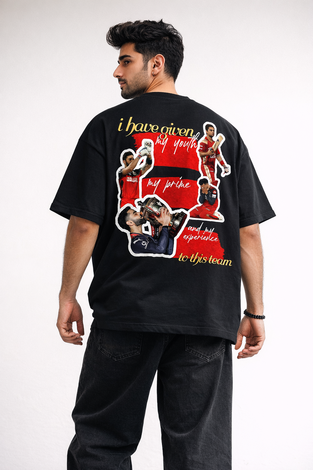 For the Badge: Prime Years Tee - Black – PRINTED SOUL